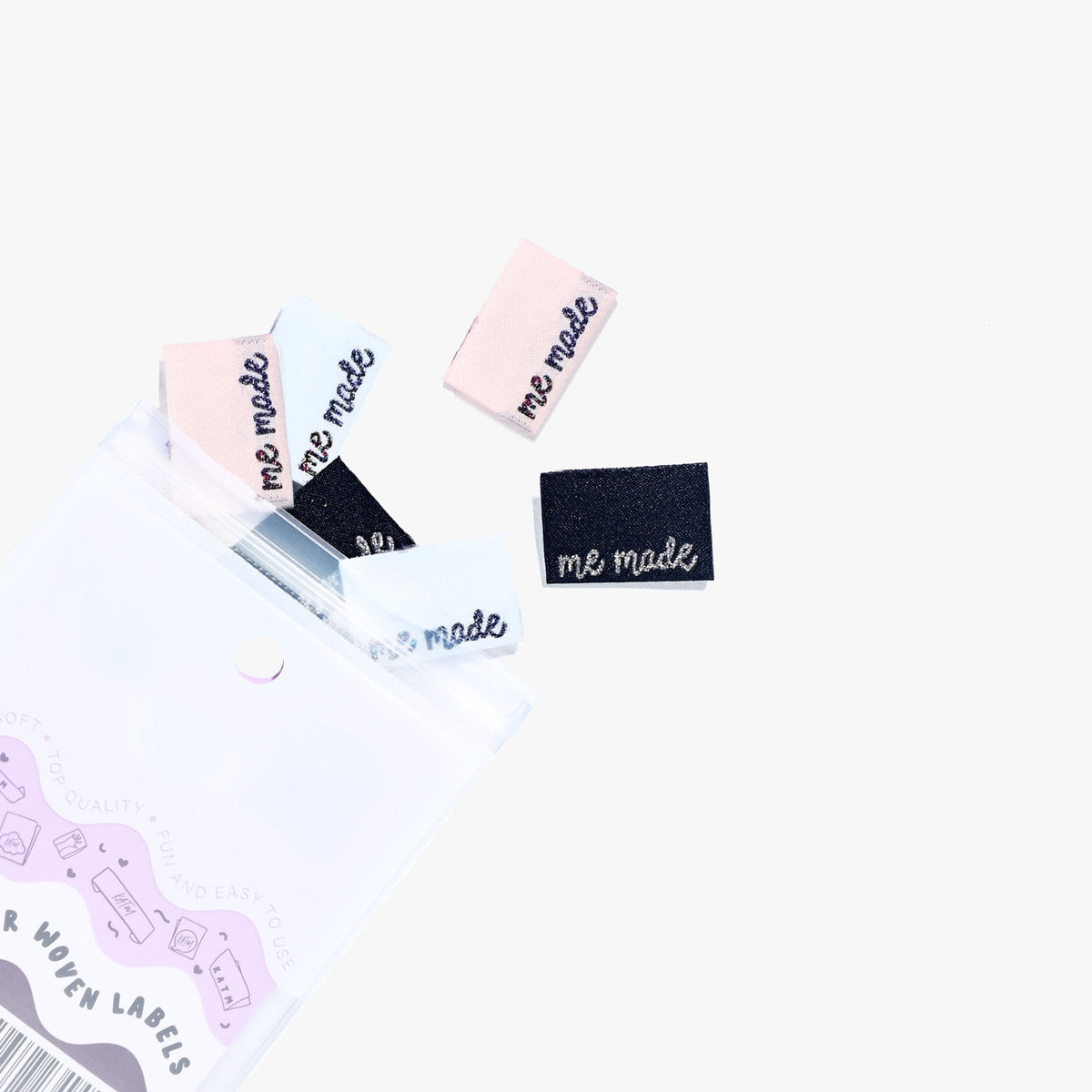 'Me made' side seam labels | METERMETER