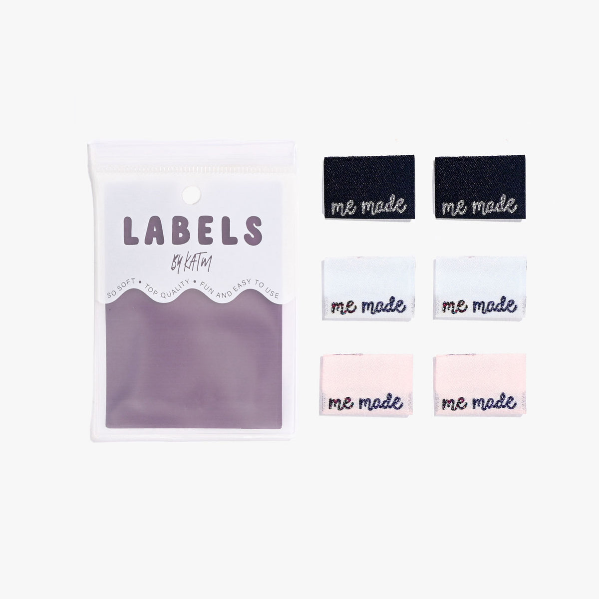 'Me made' side seam labels | METERMETER